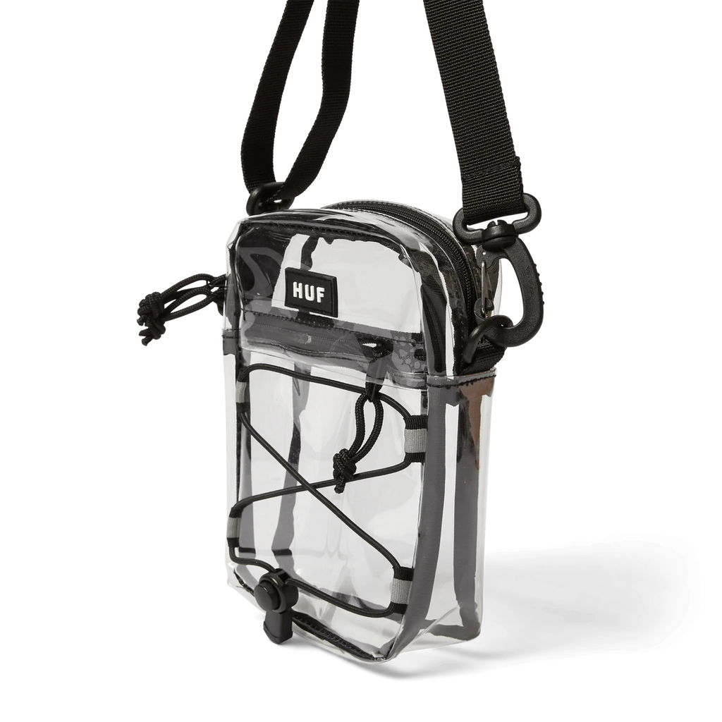 HUF Bowery Side Bag [Clear] – Dropouts
